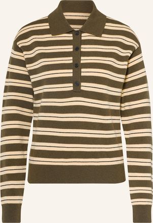 Arket Arket Strick-Poloshirt Waida gruen