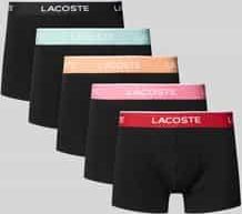 Lacoste Trunk aus Baumwoll-Mix im 5er-Pack