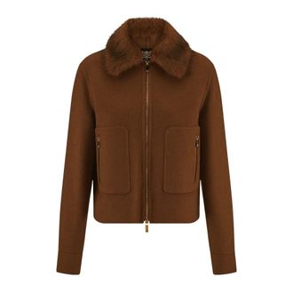 Riani Femme, Vestes, Brun, Taille: 42 FR Veste courte