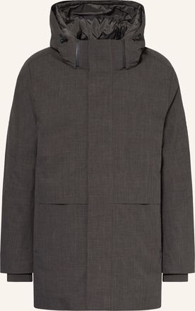 Calvin Klein Daunenjacke Mit Abnehmbarer Kapuze grau