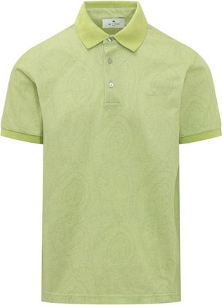 Etro Homme, Tops, Vert, Taille: M Polo Roma