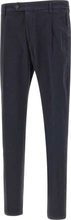 Eleventy Homme, Pantalons, Bleu, Taille: W36 Pantalon en coton