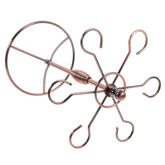 SOLUSTRE Rotweinglas-halter Aus Weinglashalter F&uuml;r Arbeitsplatte Becher-trockengestell H&auml;ngender -weinbecher-halter Freistehendes Weinregal F&uuml;r Stielgl&auml;ser