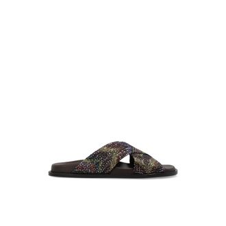 Missoni Gemusterte Pantoletten - - Shoes - Damen - Braun - 38 EU