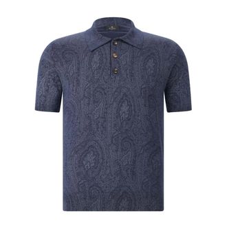 Etro Polo Shirts - - Tops - Herren - Blau - XL