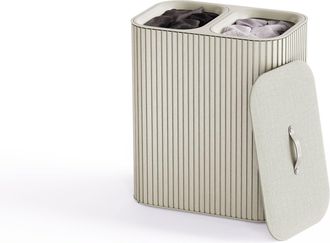 Joseph Joseph Tota Luxe 90L Laundry Basket (Ecru)