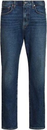 A Gold E Jean cinq poches en coton m&eacute;lang&eacute;