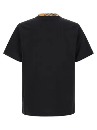 Burberry Mens Beige Cotton T-Shirt