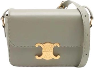 Celine Sac bandouli&egrave;re vintage Pre-owned - Femme - Pre-owned - Gris - Taille: ONE Size