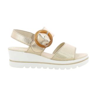 Gabor Femme, Chaussures, Beige, Taille: 38 EU Chaussures de femme en platine