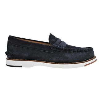 Tod's Homme, Chaussures, Bleu, Taille: 41 EU Laced Chaussures