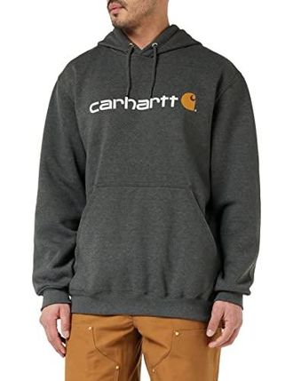 Carhartt Work in Progress Herren, Weites, mittelschweres Sweatshirt mit Logo-Grafik, Marineblau neu, M