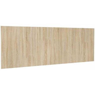 vidaXL Wand-Kopfteil Sonoma-Eiche 240x1,5x80 cm Holzwerkstoff Vidaxl