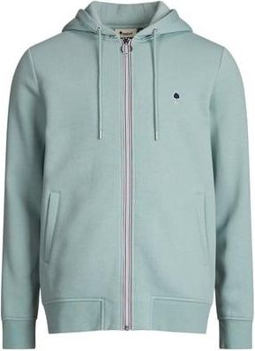 Faguo Sweat droit zipp&eacute; en coton m&eacute;lang&eacute;