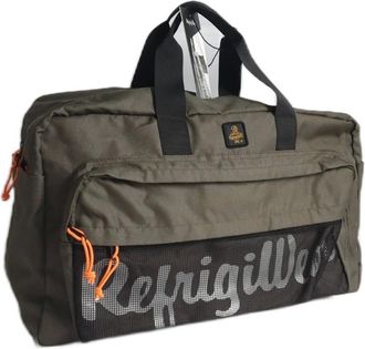 RefrigiWear Femme, Sacs, Vert, Taille: ONE Size Borsa Duffle Downtown Tracolla Pattern