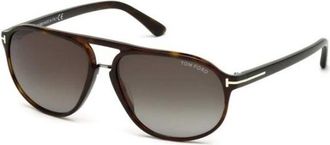 Tom Ford Homme, Accessoires, Brun, Taille: 60 MM Jacob Lunettes de soleil