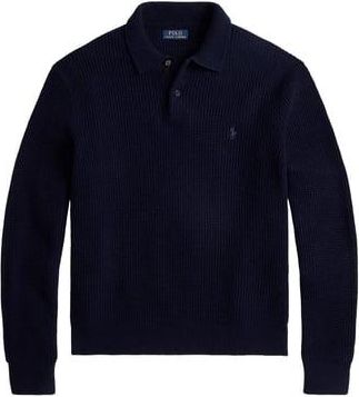 Polo Ralph Lauren Pull col polo c&ocirc;tel&eacute; en laine et coton