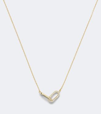 Bucherer Halskette Link aus 18kt Gelbgold mit Diamanten