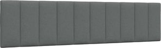 vidaXL Kopfteil-Kissen Dunkelgrau 200 cm Stoff vidaXL105751