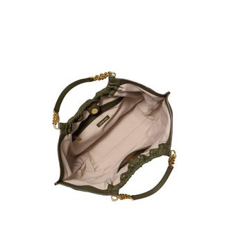 Michael Kors Sac &agrave; main &agrave; d&eacute;tail chaine et logo m&eacute;tallique en cuir