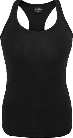 Urban Classics Damen Regular Fit Sport Tank Top Ladies Jersey Tanktop TB697, Einfarbig, Gr. X-Large, Schwarz (Black 7)
