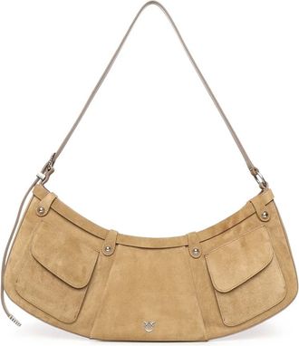 Pinko Pinko, Femme, Sacs, Beige, Taille: ONE Size Sacs &agrave; &eacute;paule
