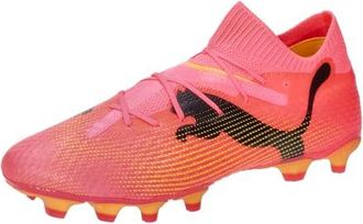 Puma Men Future 7 Pro Fg/Ag Chaussures de football, Sunset Glow-Puma Black-Sun Stream, 40.5 EU
