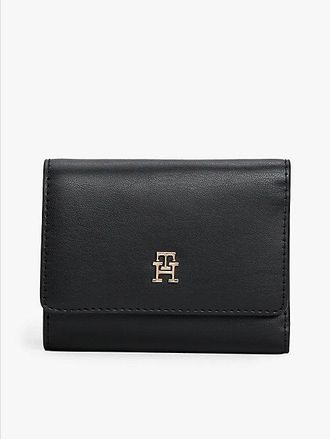 Tommy Hilfiger Portefeuille trois volets &agrave; monogramme TH