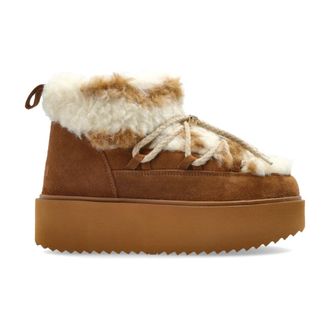 INUIKII Teddy Plateau Schneestiefel - - Shoes - Damen - Braun - 40 EU