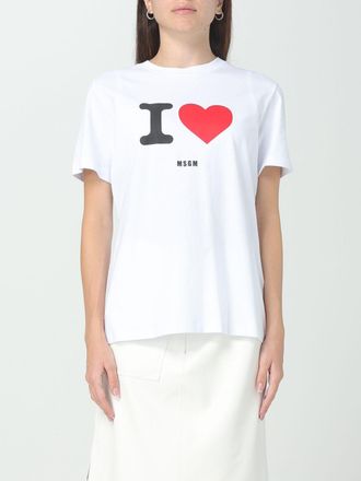 Msgm T-Shirt MSGM Femme couleur Blanc