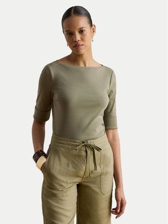 Lauren Ralph Lauren Bluse Judy 200654963204 Gr&uuml;n Slim Fit
