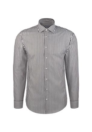 Seidensticker 143550, Regular Fit Langarm Business-Hemd, 44