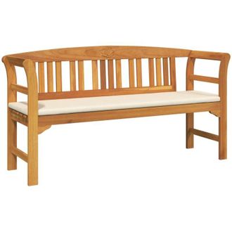 vidaXL Rosenbank Natur 157 x 46 x 82,5 cm Massivholz Akazie vidaXL
