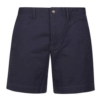 Polo Ralph Lauren Homme, Shorts, Bleu, Taille: W34 Short Classique &agrave; Devant Plat