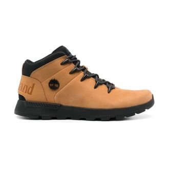 Timberland Homme, Sport, Brun, Taille: 41 1/2 EU Baskets Marron Bout Amande Logo