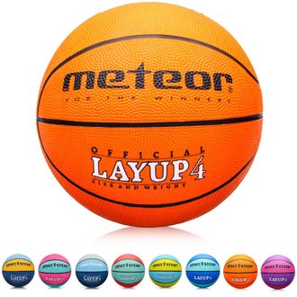 Meteor Layup Kinder Mini Basketball ideal auf die Jugend Kinderh&auml;nde - von 4-8 J&auml;hrigen abgestimmt idealer Basketball f&uuml;r Ausbildung weicher Basketball mit g