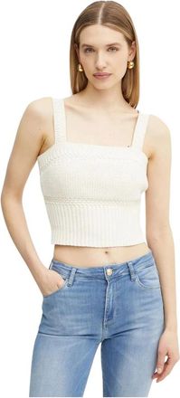 Guess Femme, Tops, Beige, Taille: 44 FR Erynn Top