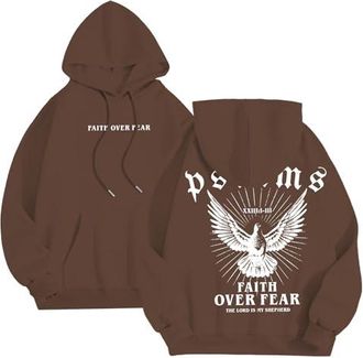 Generic Sweat a Capuche Homme Sweatshirt Hooded Hoodie Pullover Homme avec Imprim&eacute; Football Casual Coupe Ample Sweatshirt pour Quotidien Confortable et Doubl&eacute;