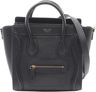 Celine Sac &agrave; main vintage doccasion - Femme - Pre-owned - Noir - Taille: ONE Size