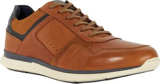 Dune London Torben Sneaker f&uuml;r Herren, Leder (Hellbraun)