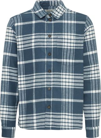 Solid SDNab Herren Hemd Langarmhemd Herrenhemd mit Kentkragen Knopfleiste 2-Knopf-Manschette Label-Details Regular fit, Größe:XXL, Farbe:Big Dipper (194117)