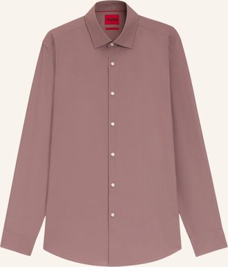 HUGO BOSS Hugo Business Hemd Kenno Slim Fit braun