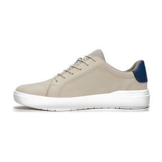 Timberland Beiger Nat&uuml;rlicher Leder Oxford Sneaker - - Shoes - Herren - Beige - 41 EU