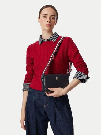 Tommy Hilfiger Handtasche Th Joy Camera Bag Corp AW0AW19315 Dunkelblau