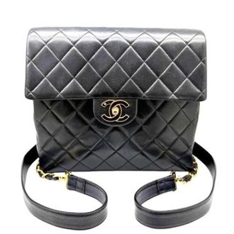 Chanel Pre-owned Vintage Backpack - Femme - Pre-owned - Noir - Taille: ONE Size