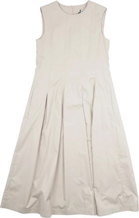 Max Mara Femme, Robes, Beige, Taille: 38 FR Amina Midi Dress