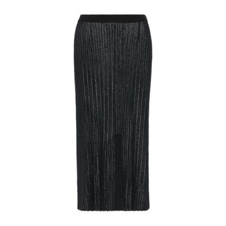 Maison Margiela Gauge 14 Midi-Rock - - Skirts - Damen - Schwarzk - S