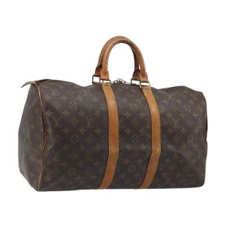 Louis Vuitton unisex, Pre-owned, Brun, Taille: ONE Size Sac de voyage Keepall Monogram Vintage Pre-owned