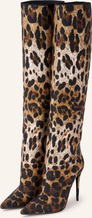 Dolce & Gabbana Overknee-Stiefel braun