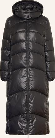 HUGO BOSS Steppmantel Pamega Mit Abnehmbarer Kapuze schwarz